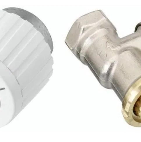 Клапан термостатичний 15 мм кутовий з термогол. 10-50 С RTL Danfoss ...